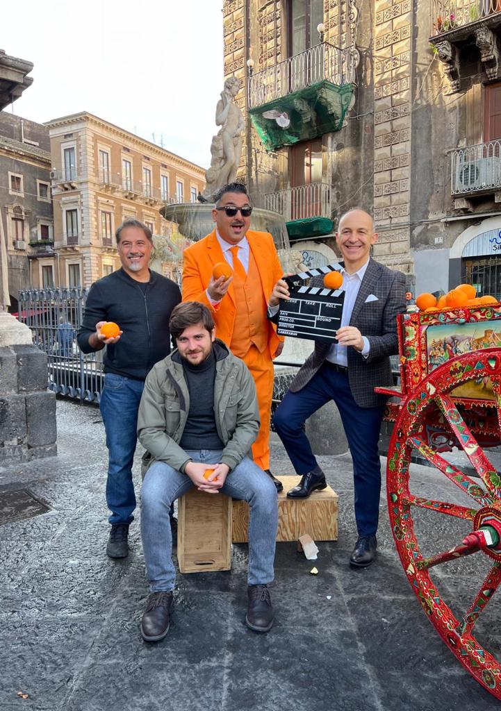 ARANCIA ROSARIA E ROY PACI PROTAGONISTI DELLO SPOT CHE ACCENDE CATANIA ...