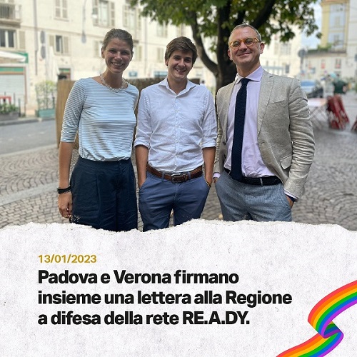 RETE READY. VERONA E PADOVA FIRMANO INSIEME UNA LETTERA RIVOLTA ALL ...