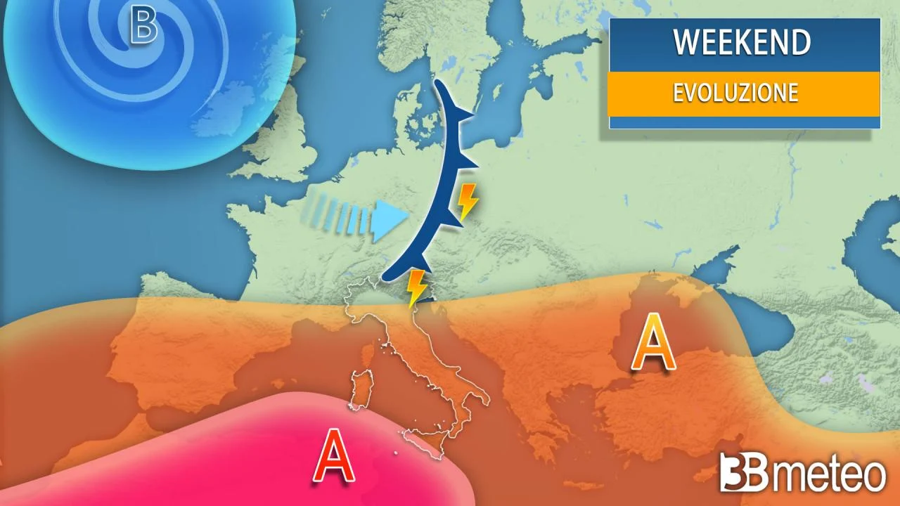 Meteo Italia. Weekend, tornano forti temporali e grandine al Nord, anche il caldo al Centro Sud ...