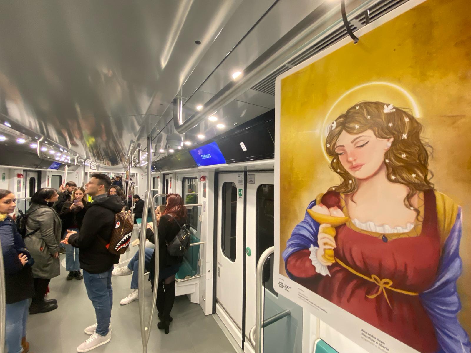 MOSTRE: S. Agata, al via in metropolitana “Agata in movimento ...