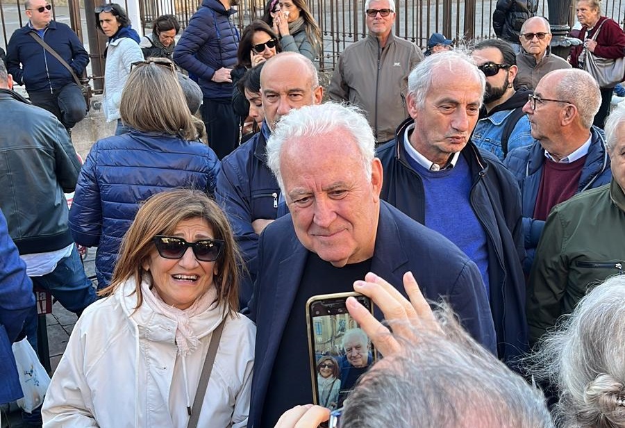 Michele Santoro fa tappa ad Alcamo - imgpress