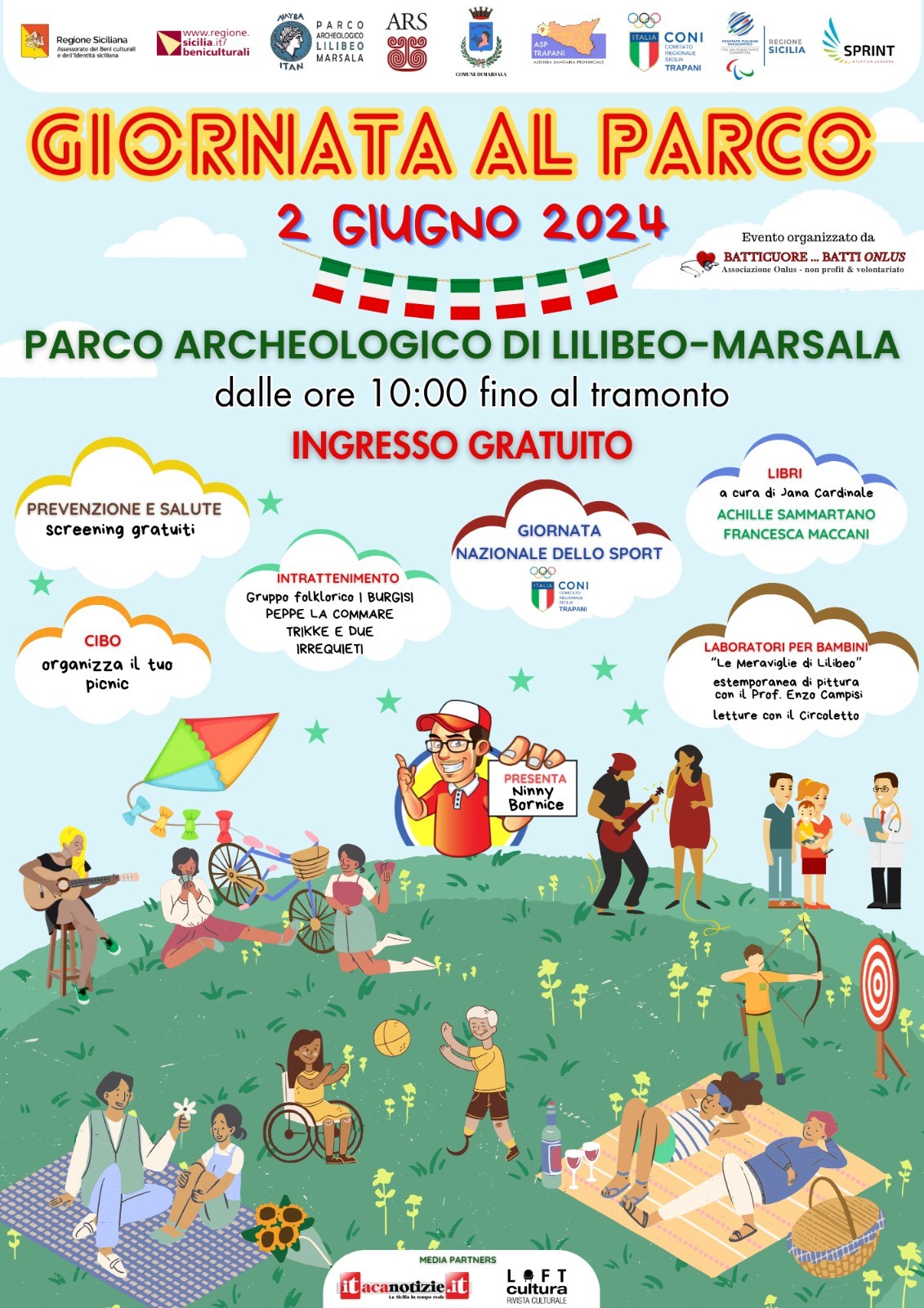 Il Parco Archeologico di Lilibeo-Marsala ospita il 2 giugno l'evento ...