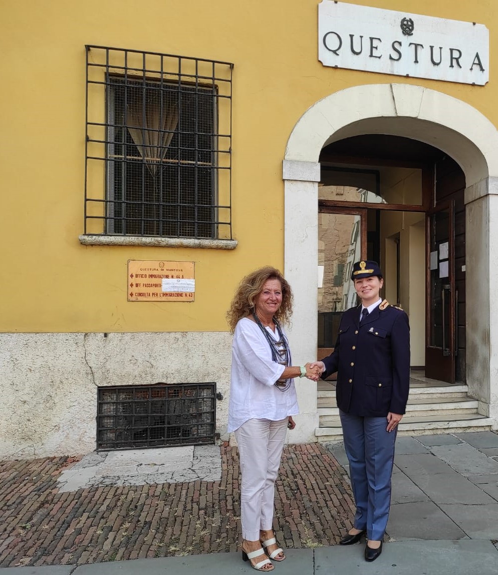 Nuovo arrivo alla Questura di Mantova - imgpress